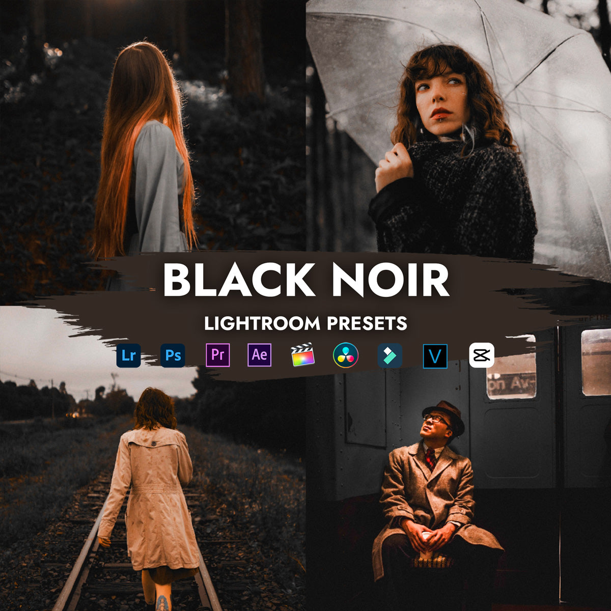 BLACK NOIR LIGHTROOM PRESETS – Thelutbay