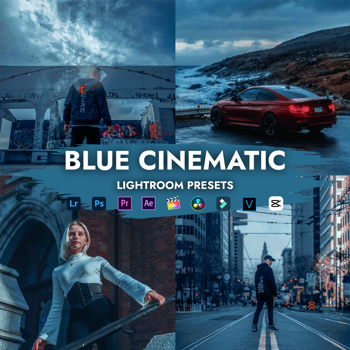 BLUE CINEMATIC LIGHTROOM PRESETS – Thelutbay