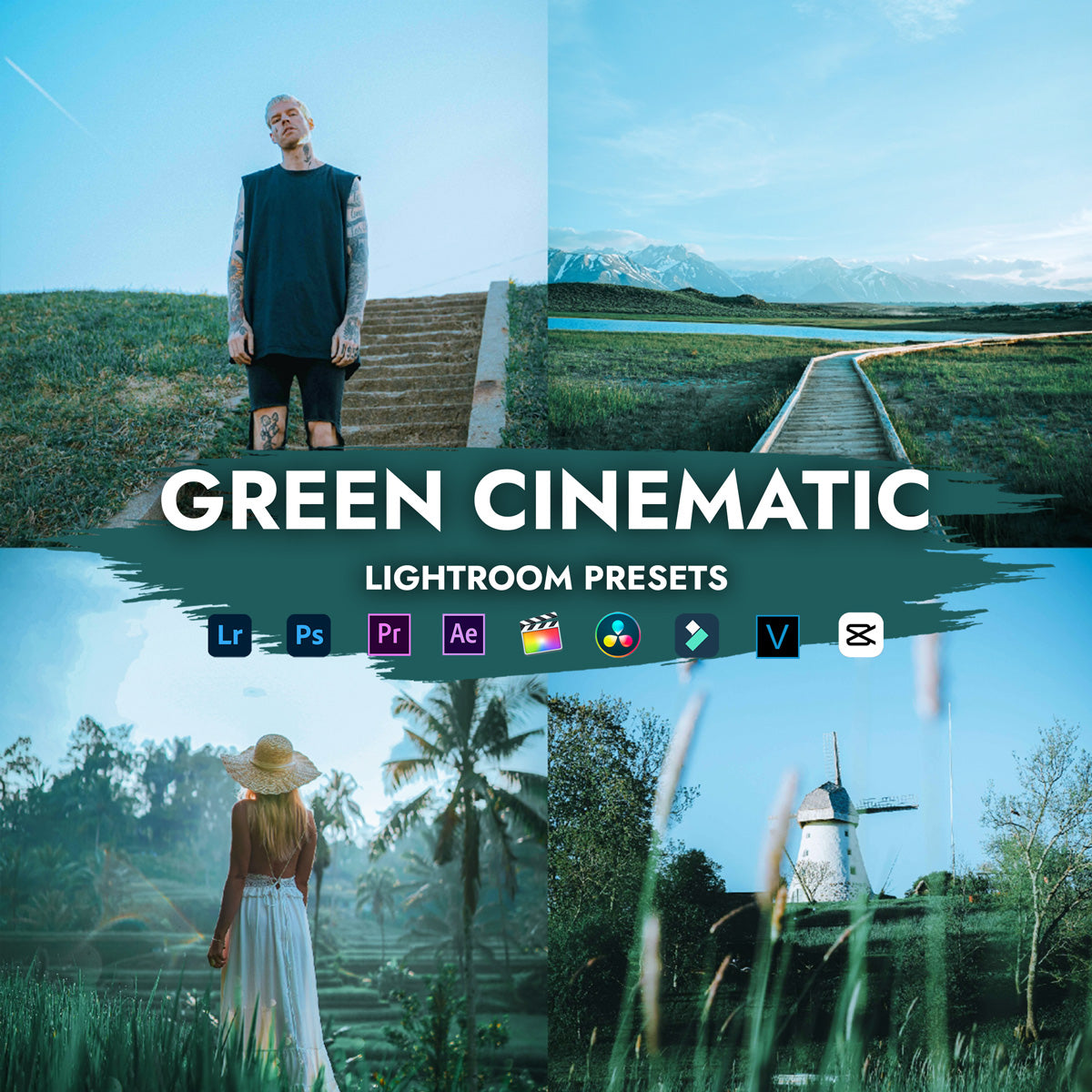 Thelutbay- Green Cinematic Lightroom Presets