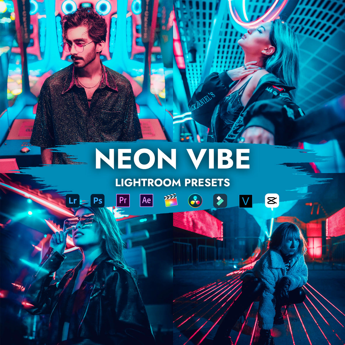 NEON VIBE LIGHTROOM PRESETS – Thelutbay