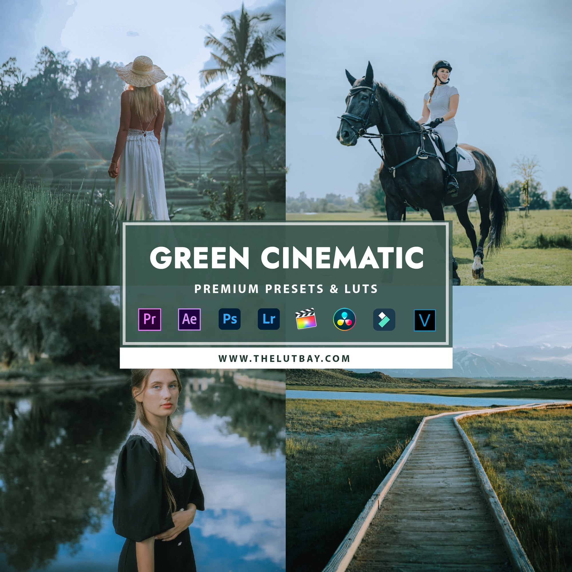 Thelutbay- Green Cinematic Lightroom Presets